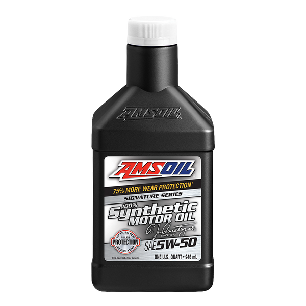AMSOIL Signature Series 5W-50 Synthetic Motor Oil (946ml) – Lubrycant