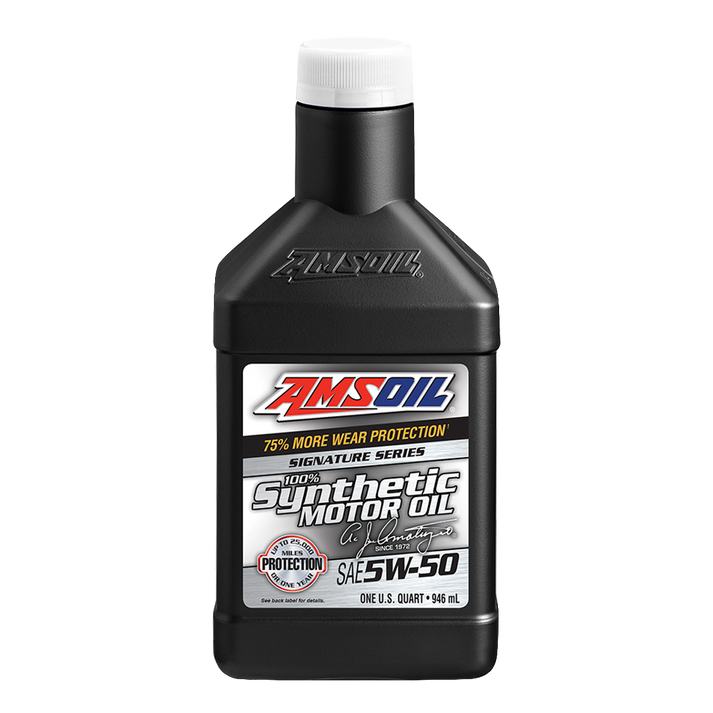 AMSOIL Signature Series 5W-50 Synthetic Motor Oil (946ml) – Lubrycant