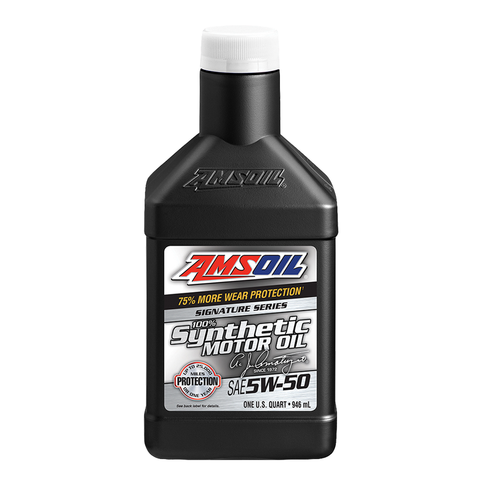 AMSOIL Signature Series 5W-50 Synthetic Motor Oil (946ml) – Lubrycant