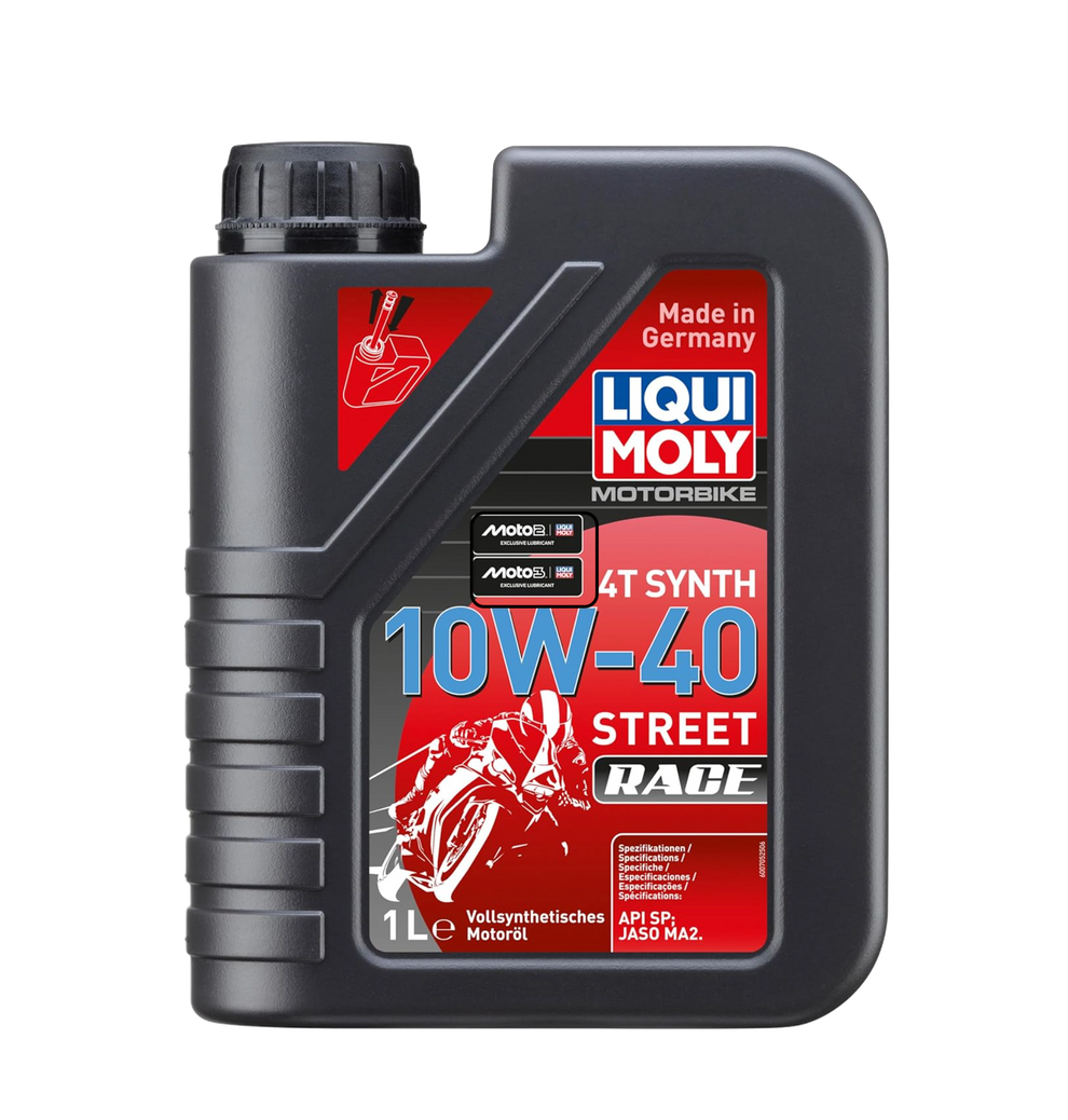 Liqui Moly Motorbike 4T Synth 10W-40 Street Race (1L) – Lubrycant
