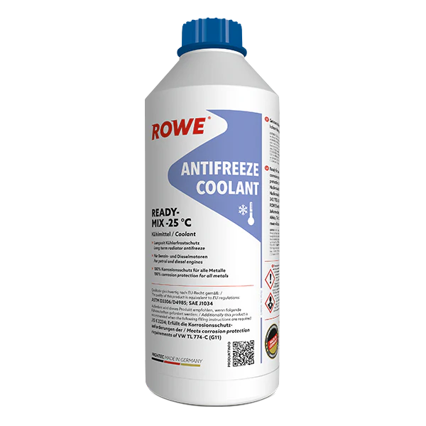 ROWE Hightec Antifreeze Coolant Ready-Mix -25 °C - BLUE (1.5L) – Lubrycant