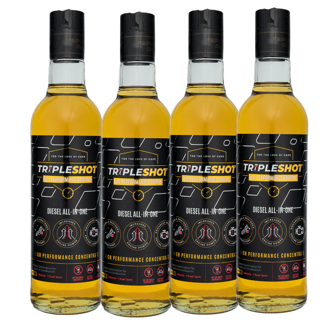 Triple Shot Diesel All-In-One (375ml) Pack of 4 – Lubrycant
